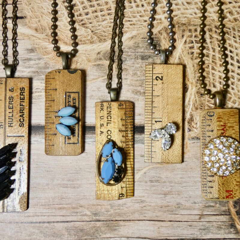 Ruler Necklace - Etsy
