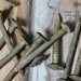 Railroad Date Nails 1912 to 1942 Years Available Rusty Architectural ...