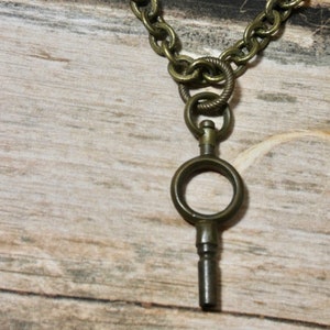 Tiny Vintage Key Necklace, Handcuff Key, Barrel Key, Clock Key - Etsy