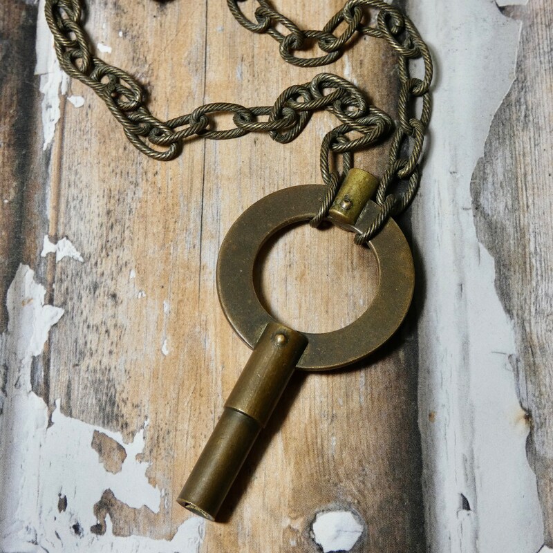 Key Necklace - Etsy