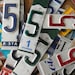 License Plate Number 5 Precut Number FIVE Ready for - Etsy