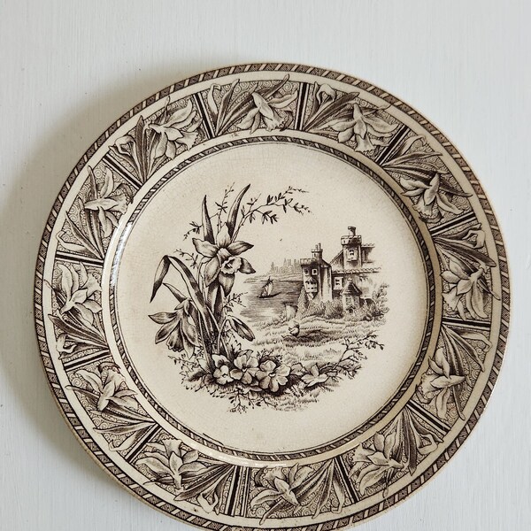 Grindley Tunstall Plate - Etsy