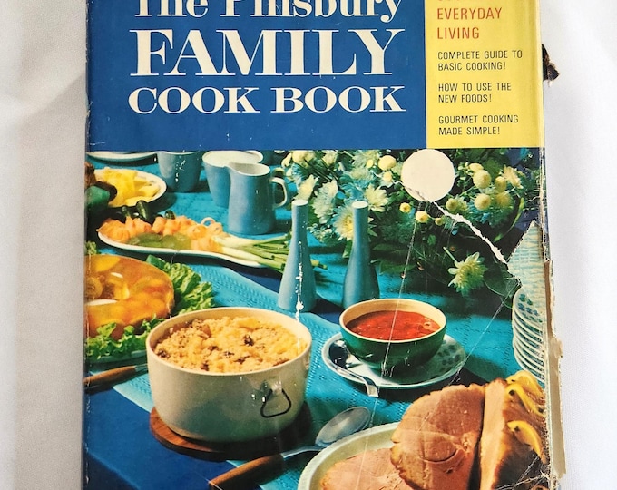 The Pillsbury Family Cook Book --- Vintage 1960s Pillsbury Company ...