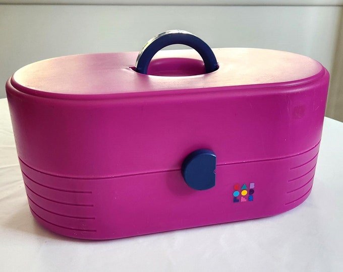 Vintage Caboodles Purple Make-up Carrying Case No. 2652 --- Retro 1980s ...