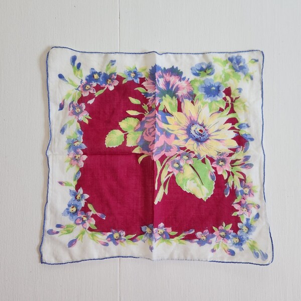 Handkerchief Floral - Etsy