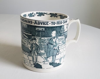 British Anchor Mug | Etsy