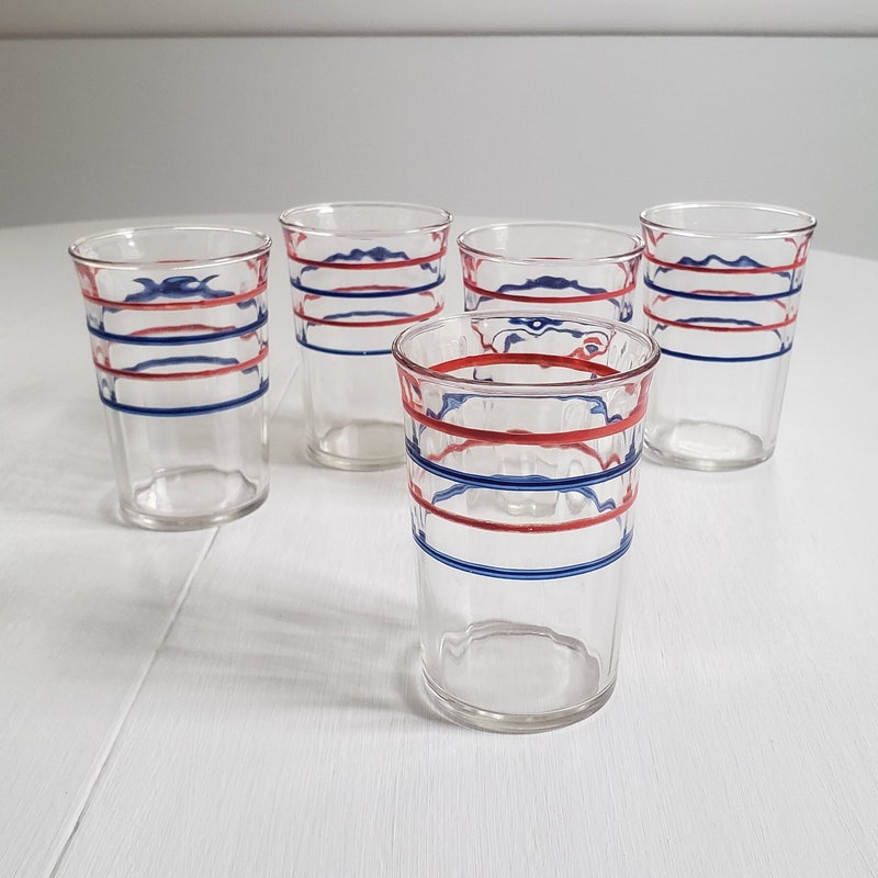 Patriotic Glassware - Etsy