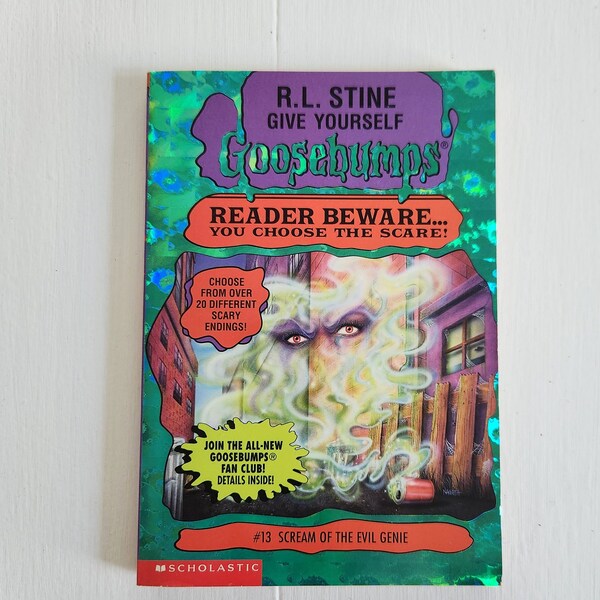90s Scary Kid Book - Etsy