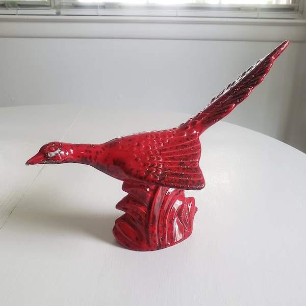 Ceramic Pheasant Figurine - Etsy