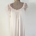 Vintage Light Pink With Lace Pastel Night Dress Retro Pretty Cute ...