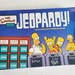 Vintage Jeopardy the Simpson Edition Game Retro 2000s Pressman Toy ...