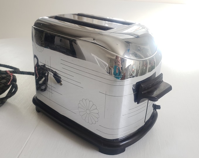 Vintage Toastmaster Model 1B6 Mcgraw Electric Company Chrome Two-slice ...