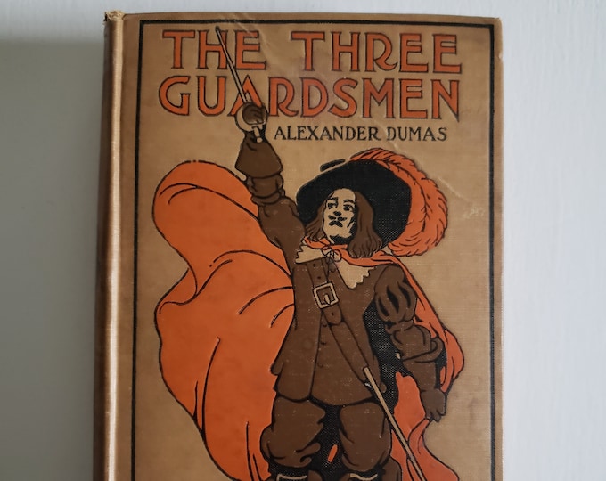 The Three Guardsmen or the Three Musketeers by Alexandre Dumas Antique ...