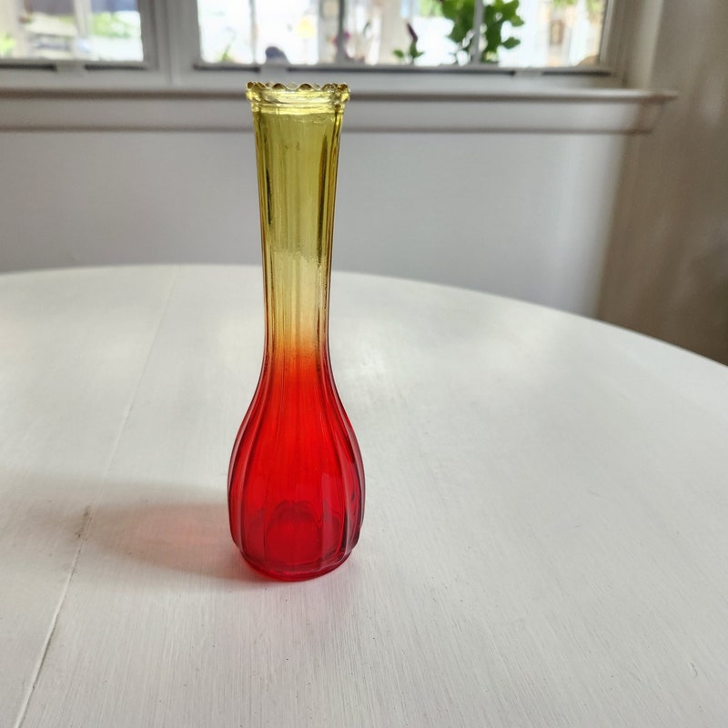 Colored Glass Vases - Etsy