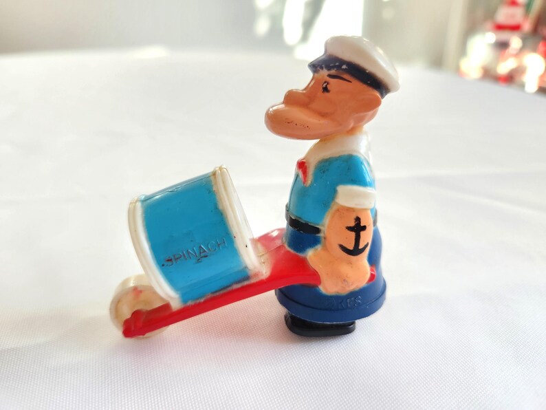 Vintage Popeye the Sailor Man Gravity Walking Toy --- Retro King ...