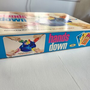 Vintage Hands Down Game --- Retro 1960s Ideal Toy Corp Slam-o-matic ...
