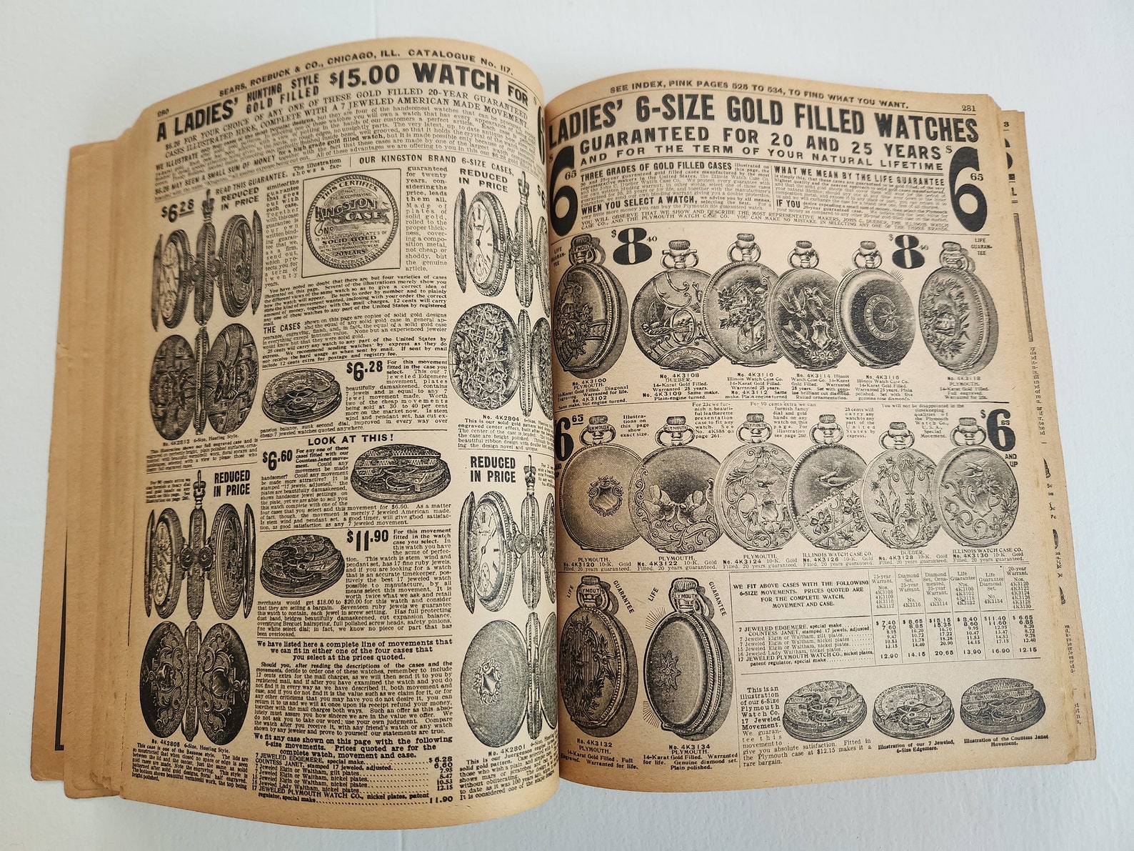 Vintage Sears, Roebuck & Co. 1908 Catalogue No. 117 Replica - the Great ...