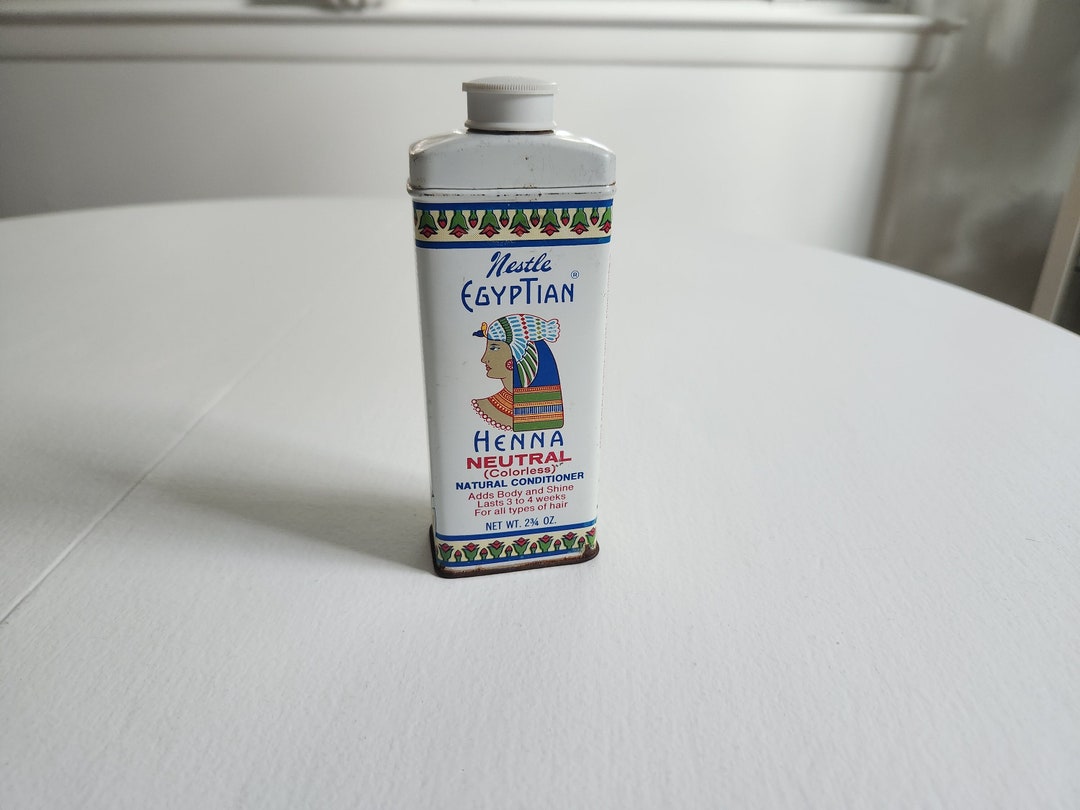 Vintage Nestle Egyptian Henna Neutral Natural Conditioner Metal ...