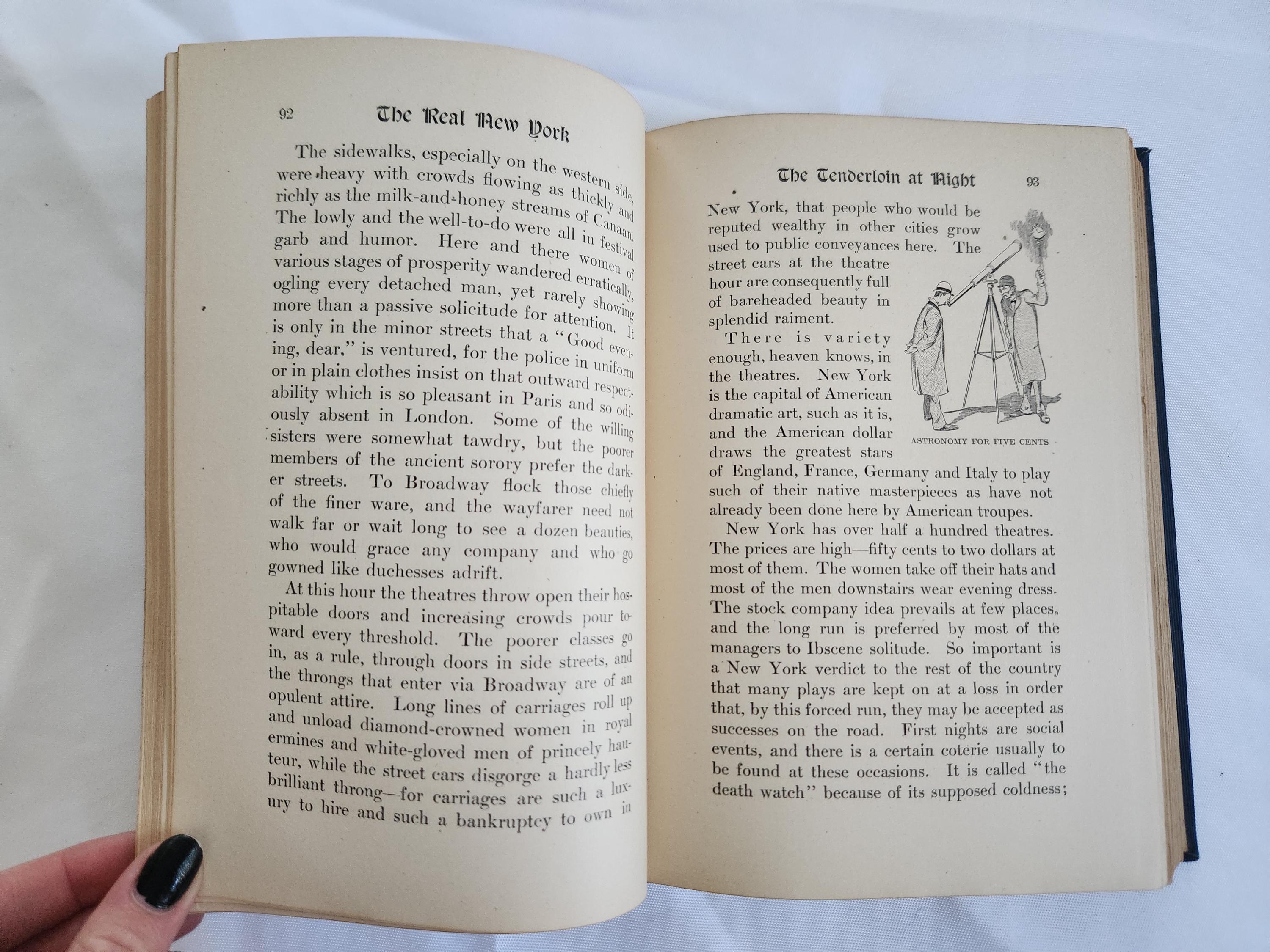 The Real New York by Rupert Hughes - Illustrated by Hy. Mayer ...