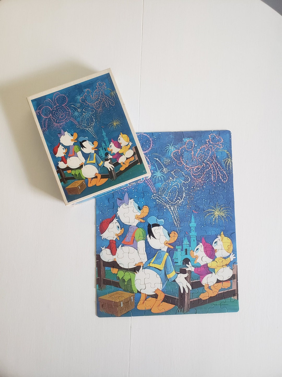 Vintage Fireworks Donald Duck With Daisy Huey Dewie & Louie - Etsy
