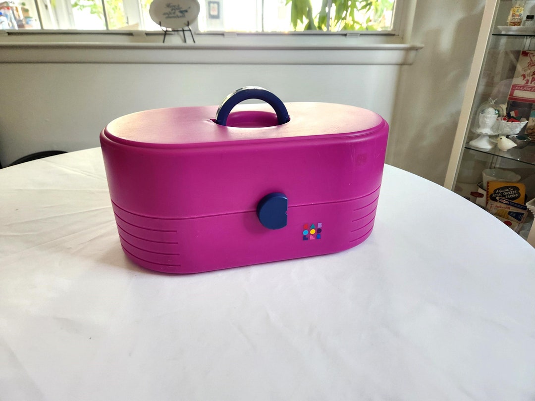 Vintage Caboodles Purple Make-up Carrying Case No. 2652 --- Retro 1980s ...