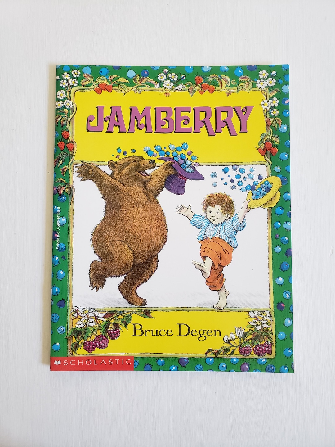 Jamberry by Bruce Degen --- Vintage 1980s 1990s Cute Bear & Boy ...