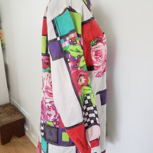 Vintage Flossie the Creative Barn Frances Fowler Button Down Shirt ...