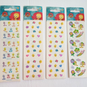 Vintage Totally Tweety Sandylion Stickers - Set of Four - Retro 2000s ...