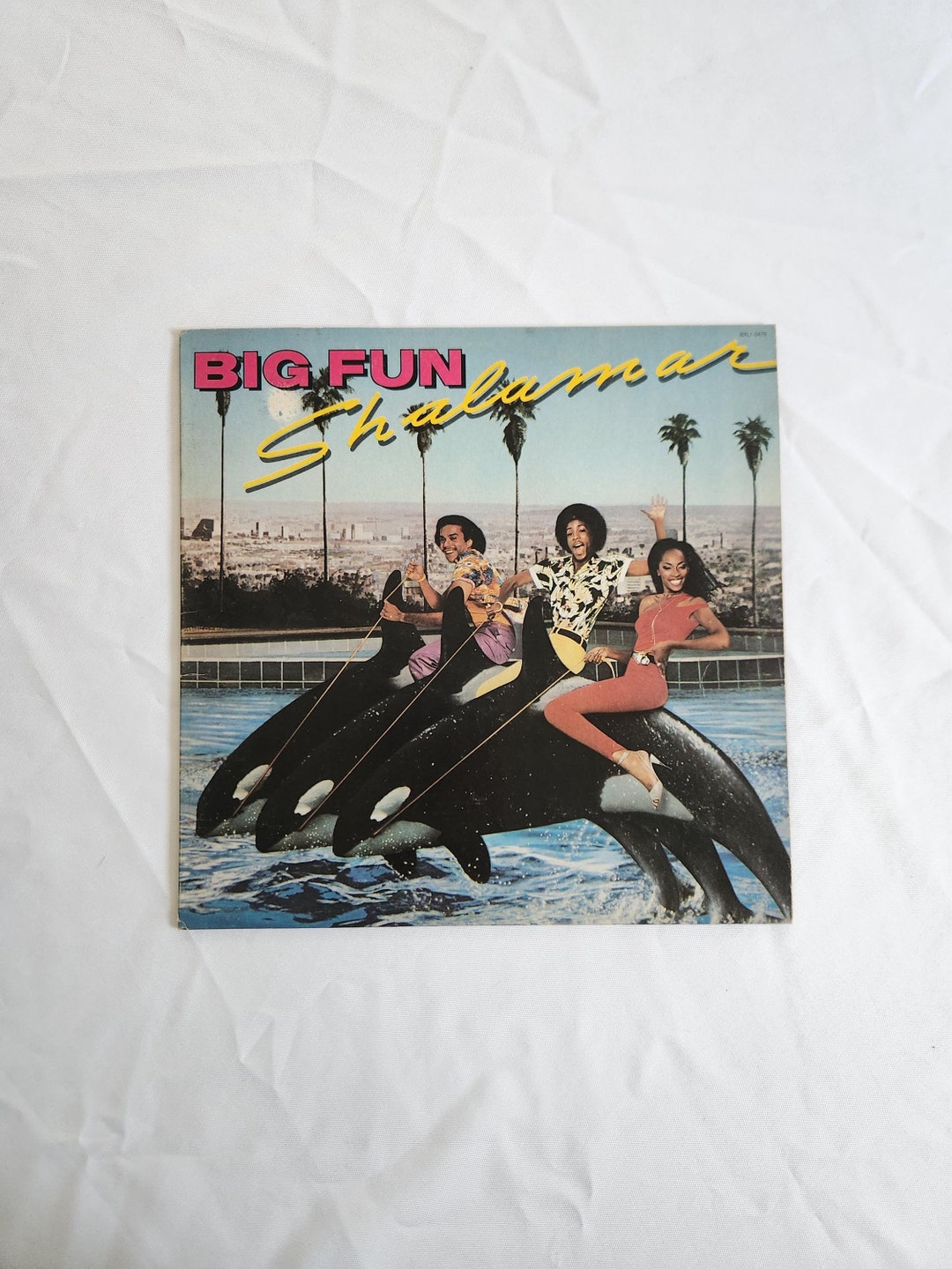 Big Fun Vintage Shalamar Record --- Vintage 1970 1980s Disco Pop Dance ...