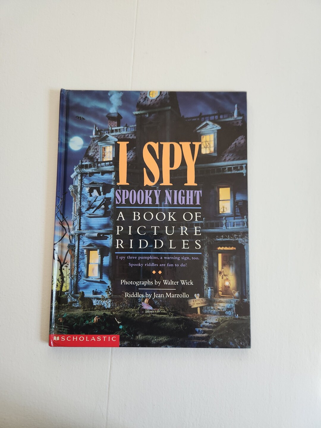 I Spy Spooky Night A Book of Picture Riddles Vintage 1990s Seek & Find ...