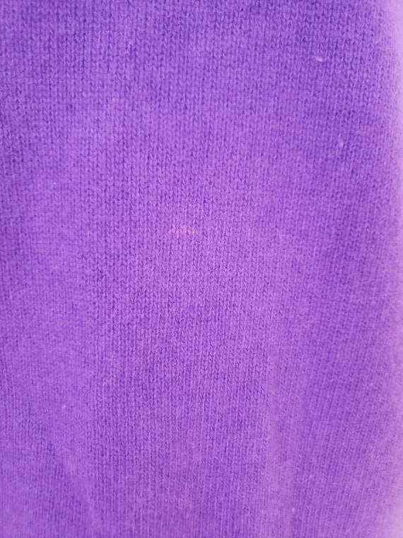 Vintage Jennifer Moore Classic Purple Angora & Lambsw… - Gem