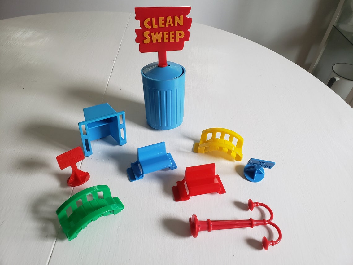 Vintage Clean Sweep Board Game Retro 1960's Schaper - Etsy