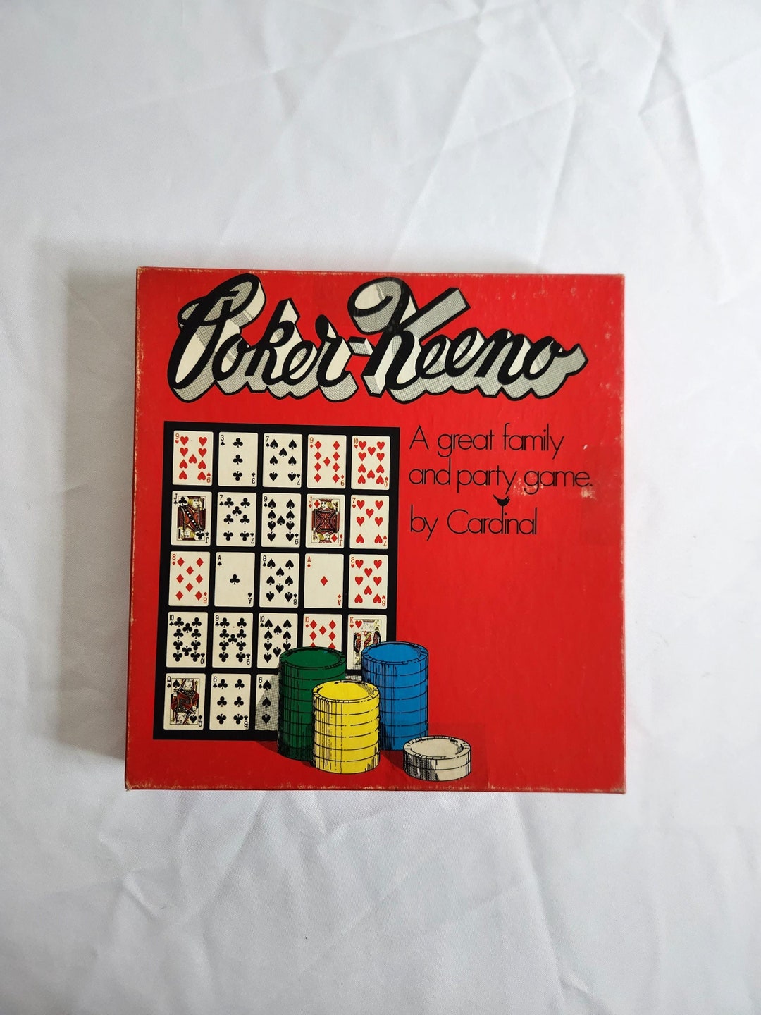 Vintage Poker-keeno by Cardinal Game --- Retro Playing Card Co. Poker ...