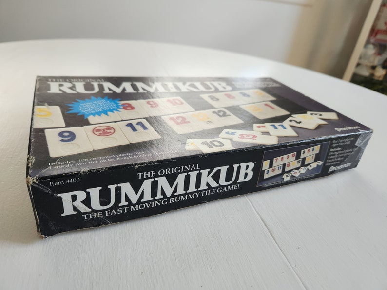 Vintage Rummikub Tile Game Retro 1990's Pressman Games - Etsy