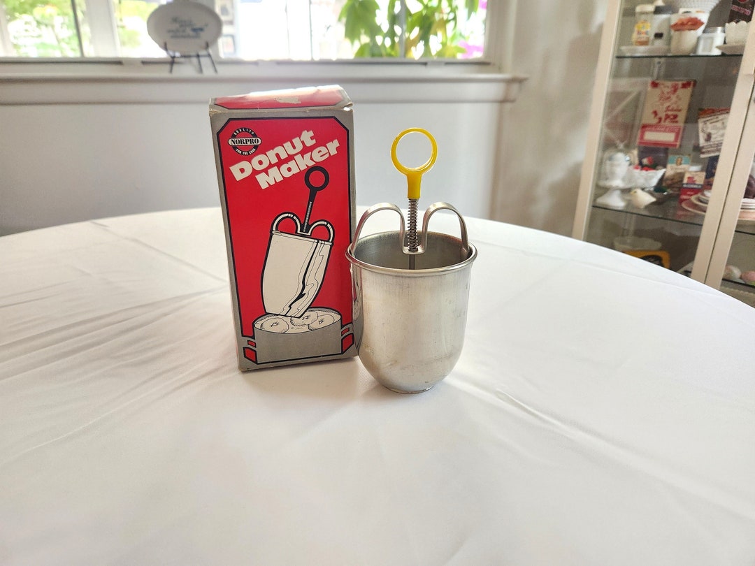 Vintage Norpro Donut Maker With Original Box - Retro Pastry Chef Home ...