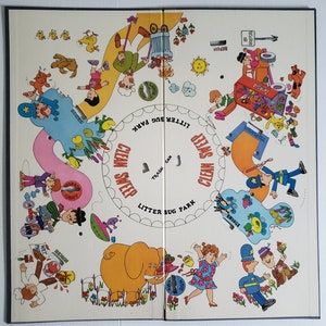 Vintage Clean Sweep Board Game --- Retro 1960s Schaper Plastic Toy No ...