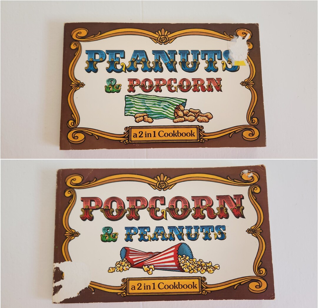 Peanuts & Popcorn by Julianne Lemon Vintage 1970s Nitty Gritty 2-in-1 ...