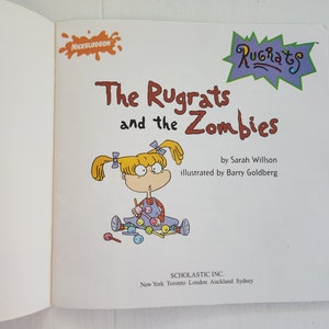 The Rugrats and the Zombies - Illustrated by Barry Goldberg -- Vintage ...