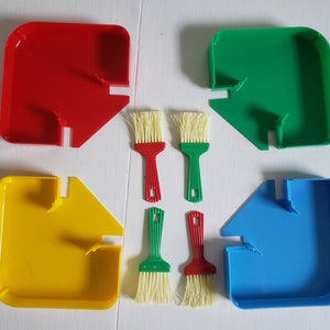 Vintage Clean Sweep Board Game --- Retro 1960s Schaper Plastic Toy No ...