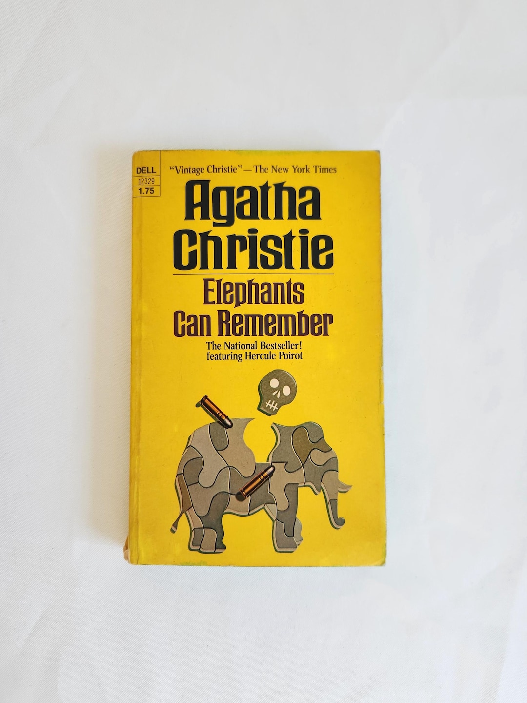 Elephants Can Remember by Agatha Christie --- Vintage Detective Hercule ...