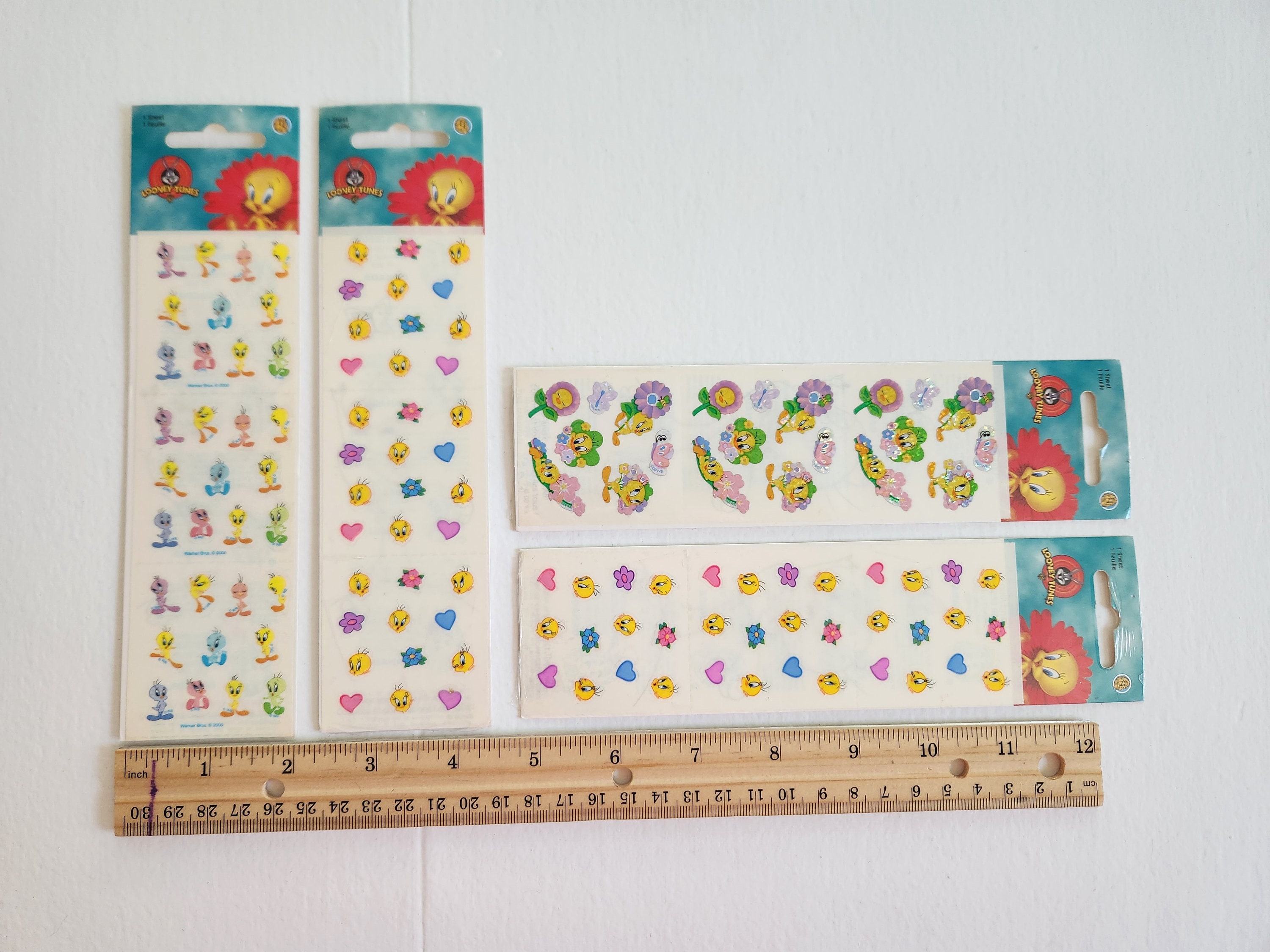 Vintage Totally Tweety Sandylion Stickers - Set of Four - Retro 2000s ...
