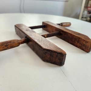 Vintage American Engineering Company All Wood Bookbinding Clamp ...