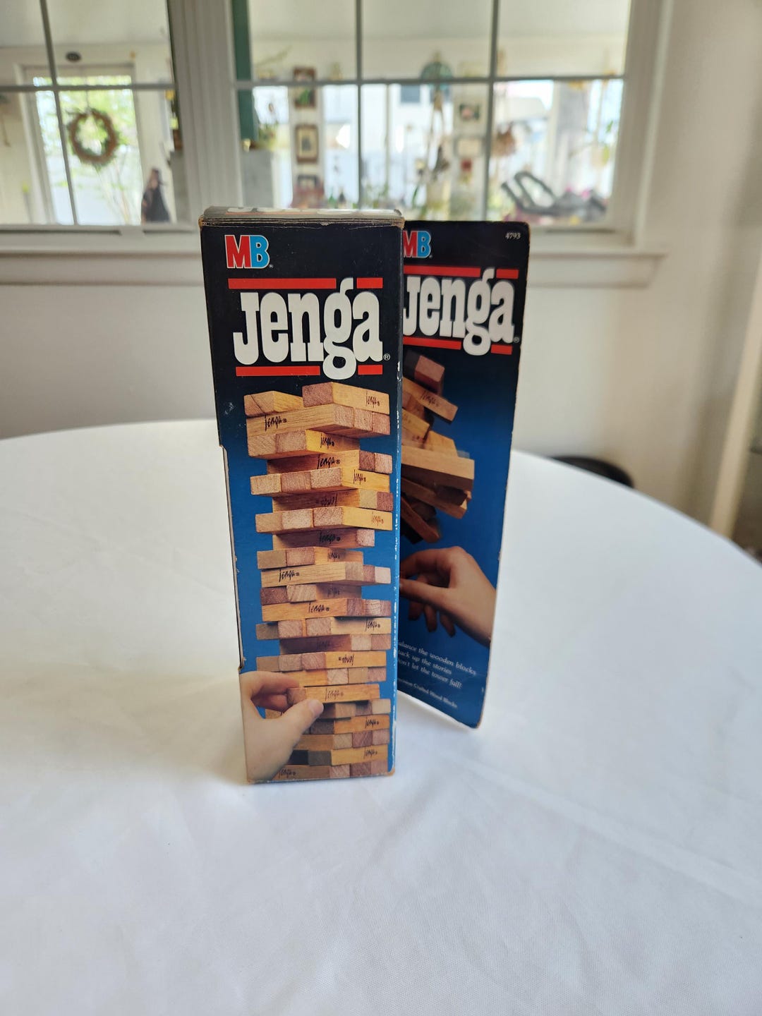 Vintage Jenga Balancing Tower Game --- Retro 1980s Classic Milton ...