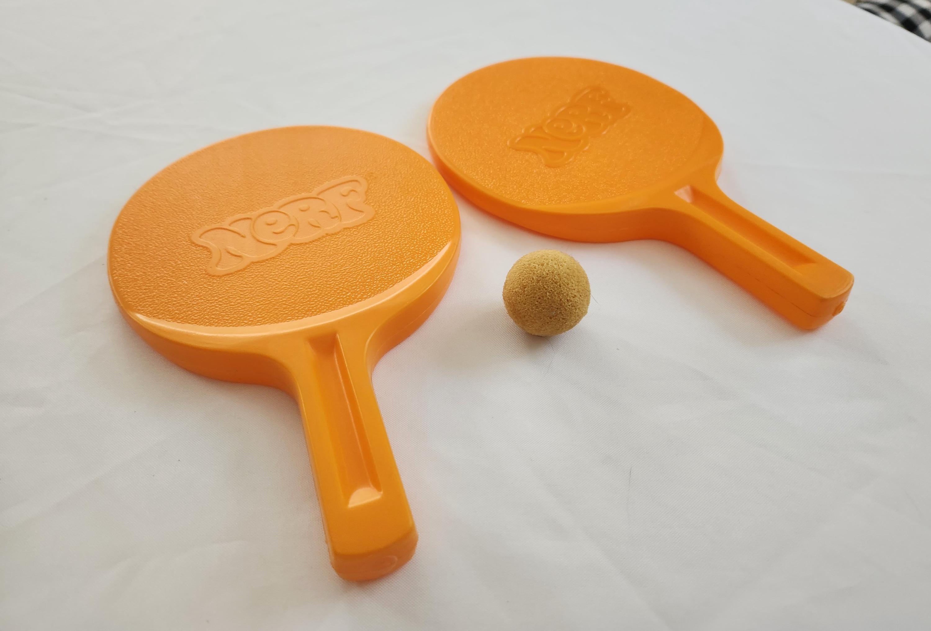 Vintage Official Nerf Ping Pong --- Retro 1980s Parker Brothers Table ...