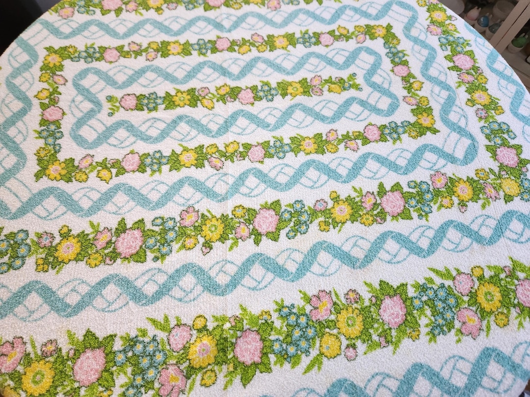 Vintage Tastemaker by Stevens America's Fashion Terry Tablecloths Table ...