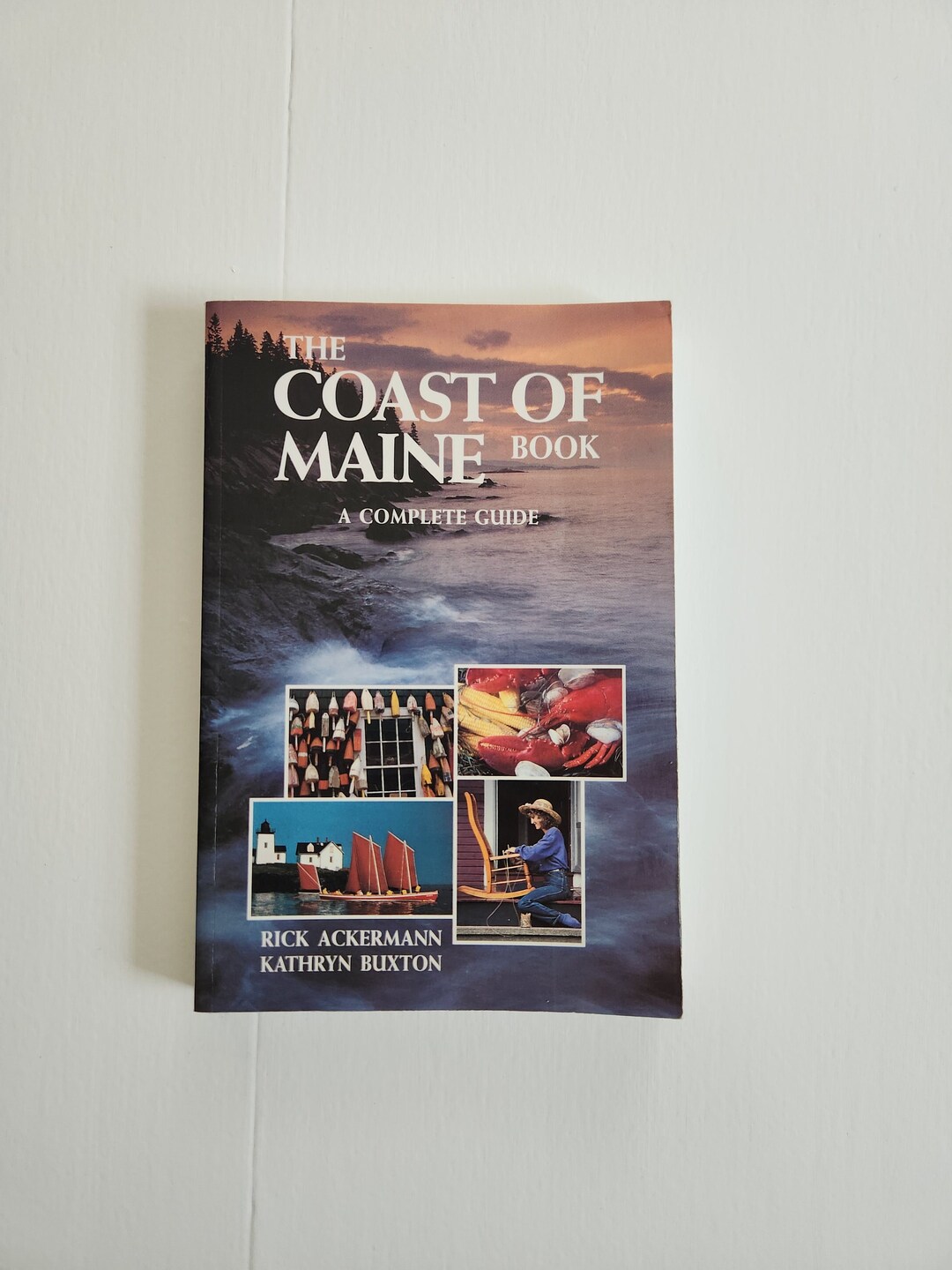 The Coast of Maine Book A Complete Guide by Ackermann & Buxton Vintage ...