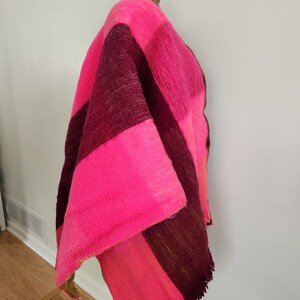 Vintage Ruana Marulanda Producto Hervalds Double Sided Poncho --- Retro ...