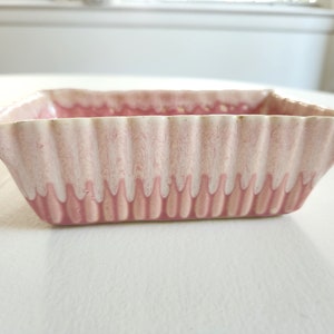 Vintage Cookson Pottery 926 Pastel Pink Ceramic Planter --- Retro ...