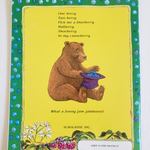 Jamberry by Bruce Degen Vintage 1980s 1990s Cute Bear & Boy Children's ...