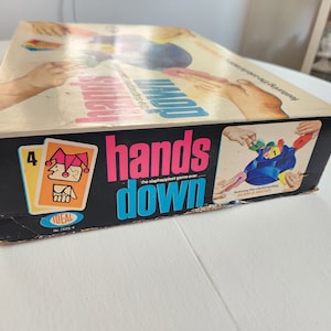 Vintage Hands Down Game --- Retro 1960s Ideal Toy Corp Slam-o-matic ...
